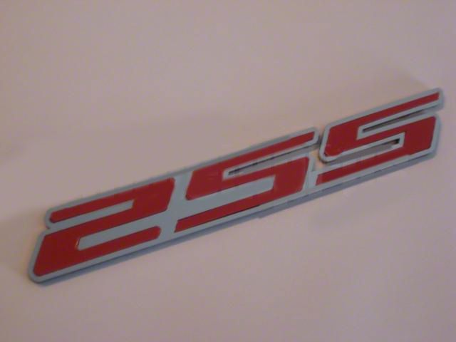 Camaro 2SS Emblem; Stainless Steel with Black Insert (10-24 Camaro ...