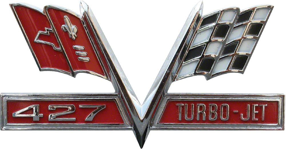 Camaro 427 Fender Emblem Metal Sign - Free Shipping