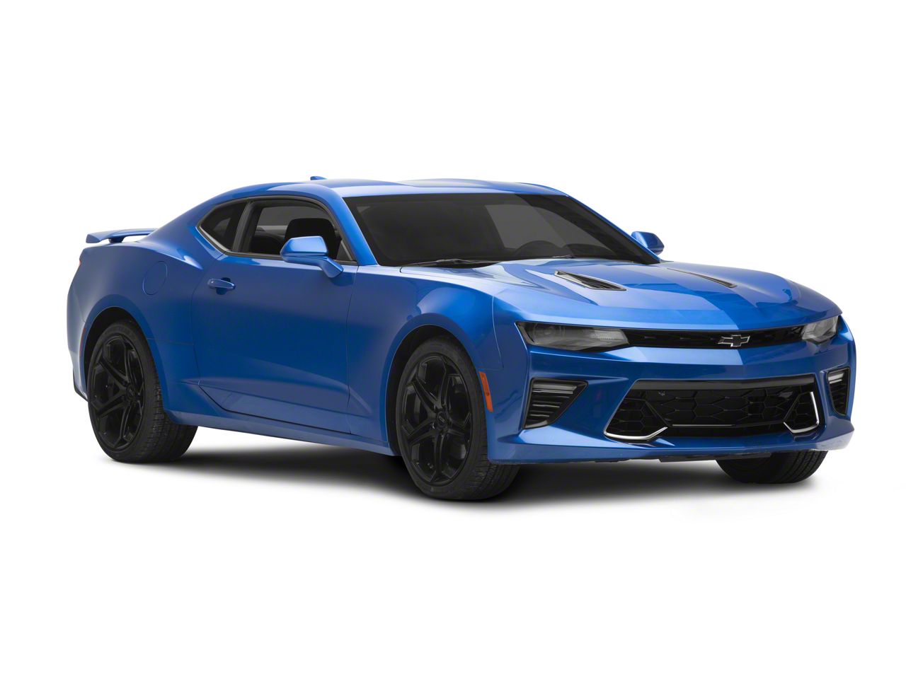 Camaro 50th Anniversary Mesh Lower Grille; Black (16-18 Camaro SS ...