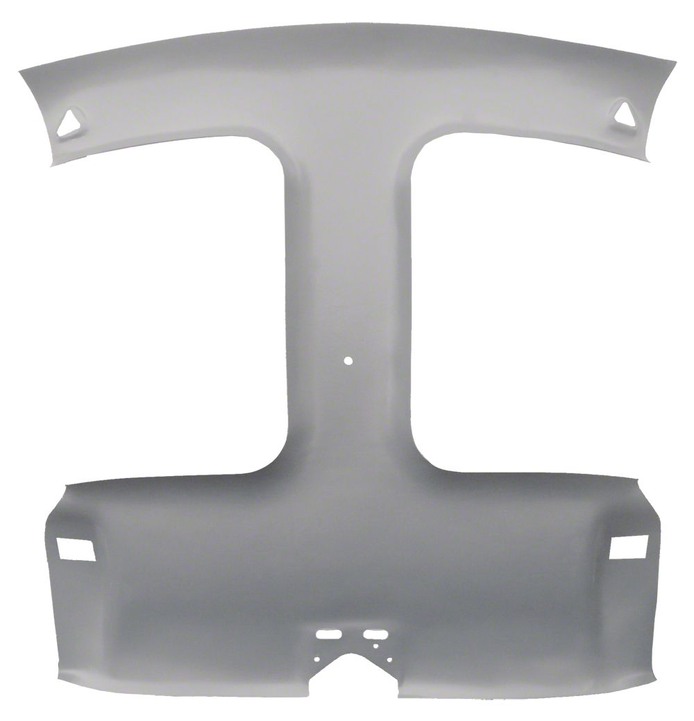 Camaro ABS Plastic Molded Headliner; Uncovered (93-02 Camaro Coupe w/ T ...