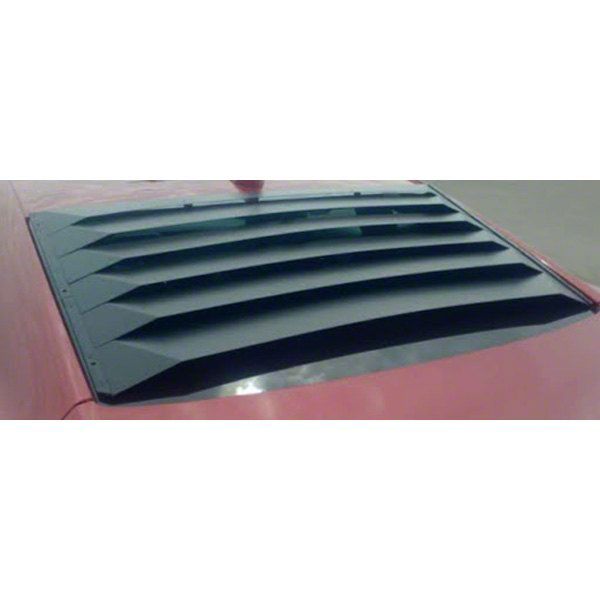 Camaro Aluminum Rear Window Louvers (16-24 Camaro Coupe) - Free Shipping