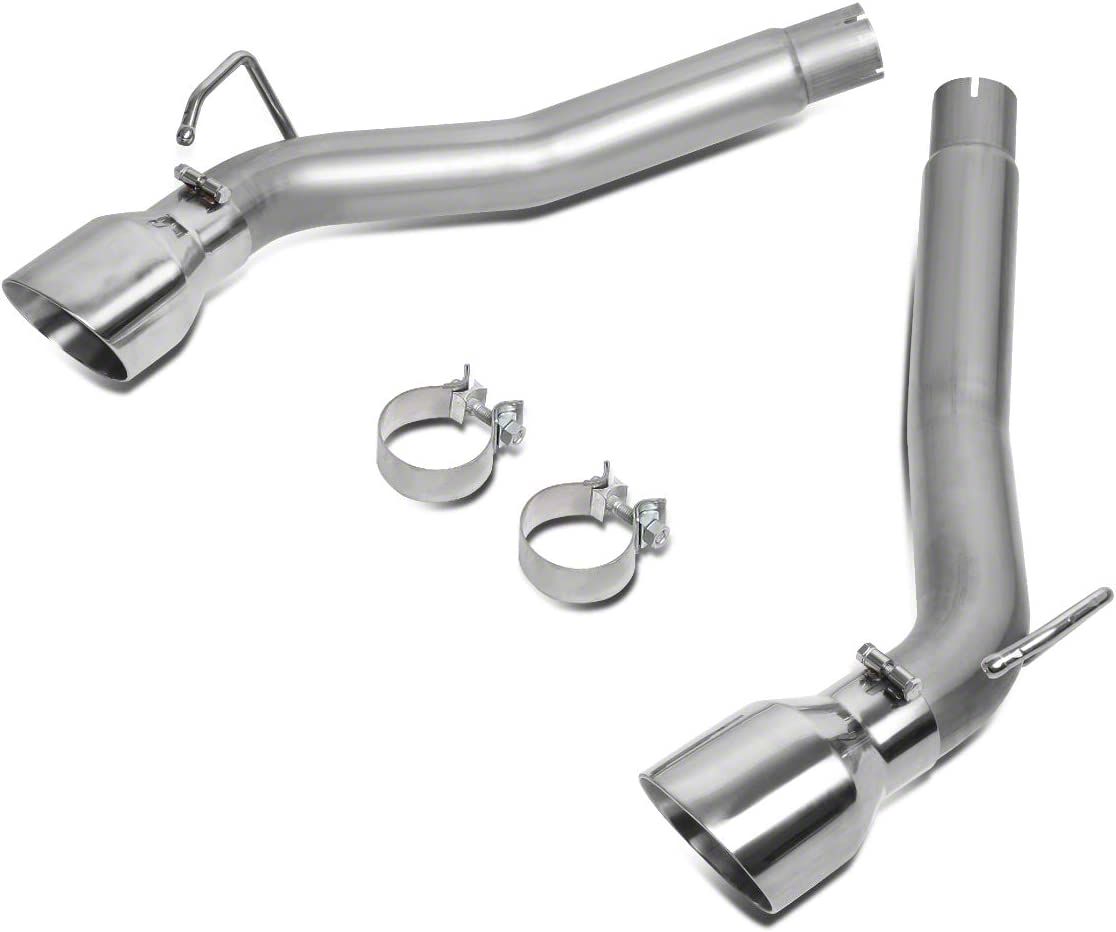Camaro Axle-Back Exhaust with 4.50-Inch Polished Tips (10-15 Camaro SS ...