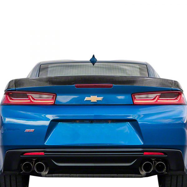 Camaro Blade Look Rear Spoiler; Carbon Fiber (16-23 Camaro) - Free Shipping