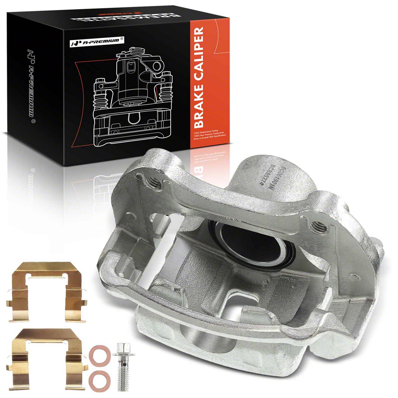 Camaro Brake Caliper; Front Passenger Side (10-15 Camaro LS, LT) - Free ...