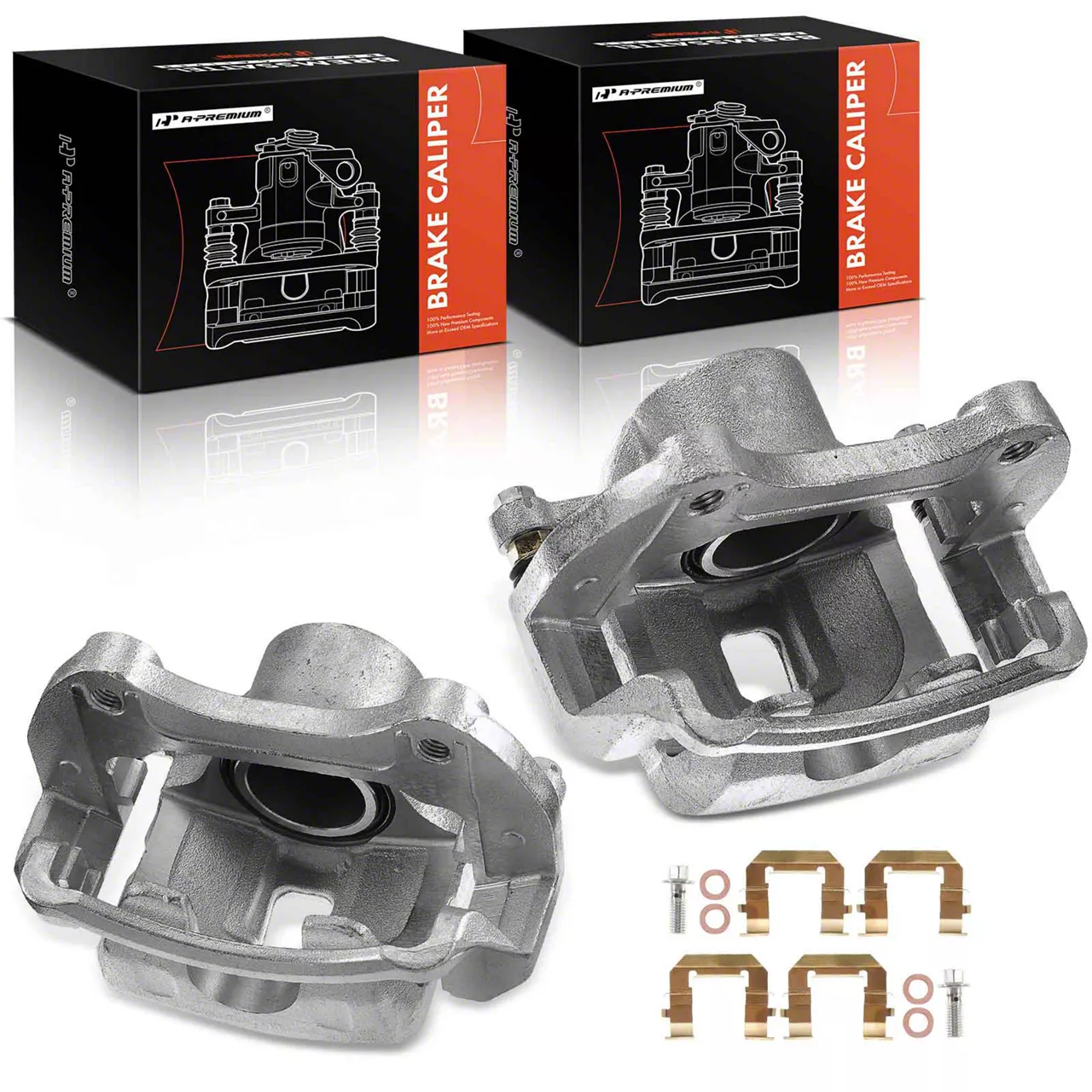 Camaro Brake Calipers; Front (10-15 Camaro LS, LT) - Free Shipping