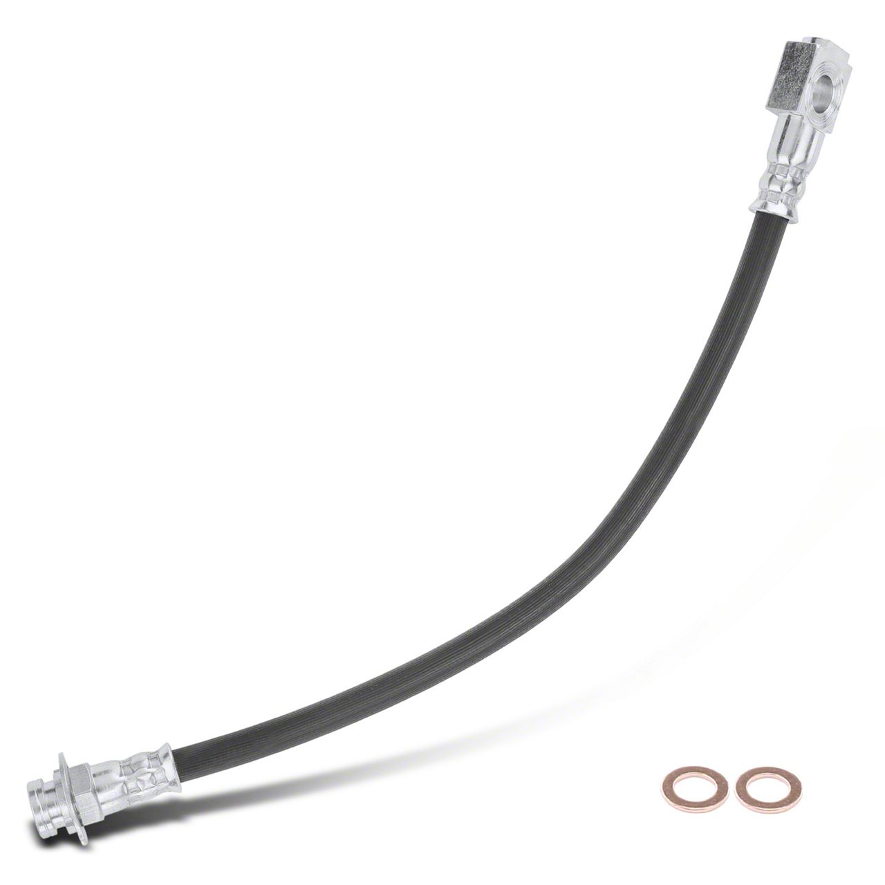 Camaro Brake Hydraulic Hose; Front (93-97 Camaro) - Free Shipping
