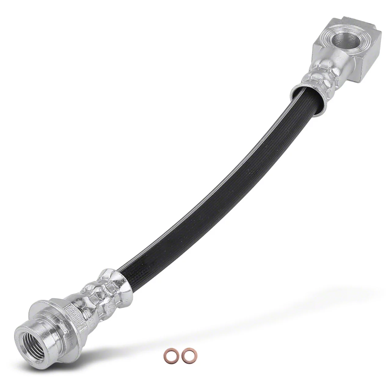 Camaro Brake Hydraulic Hose; Rear Outer (93-02 Camaro w/ Rear Disc ...