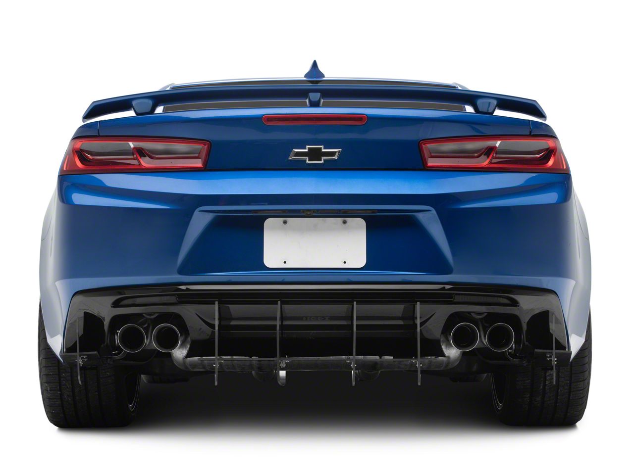 Camaro Centa VR2 Rear Diffuser; Carbon Flash Metallic Vinyl (16-24 ...