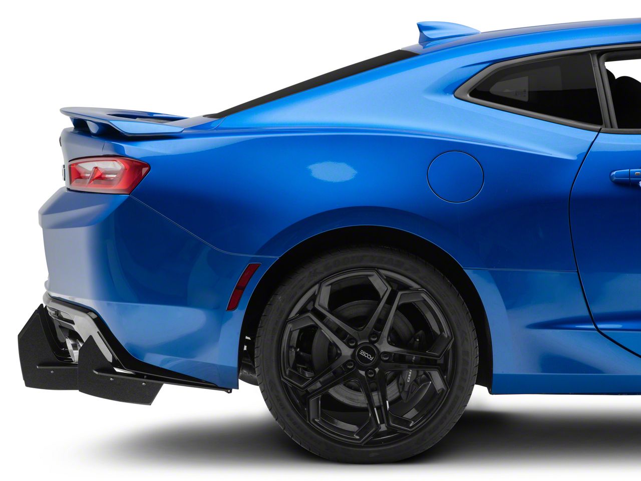 Camaro Centa VR2 Rear Diffuser; Carbon Flash Metallic Vinyl (16-24 ...