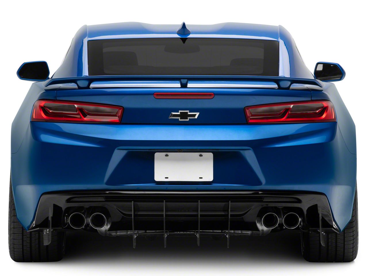 Camaro Centa VR2 Rear Diffuser; Gloss Carbon Fiber Vinyl (16-24 Camaro ...