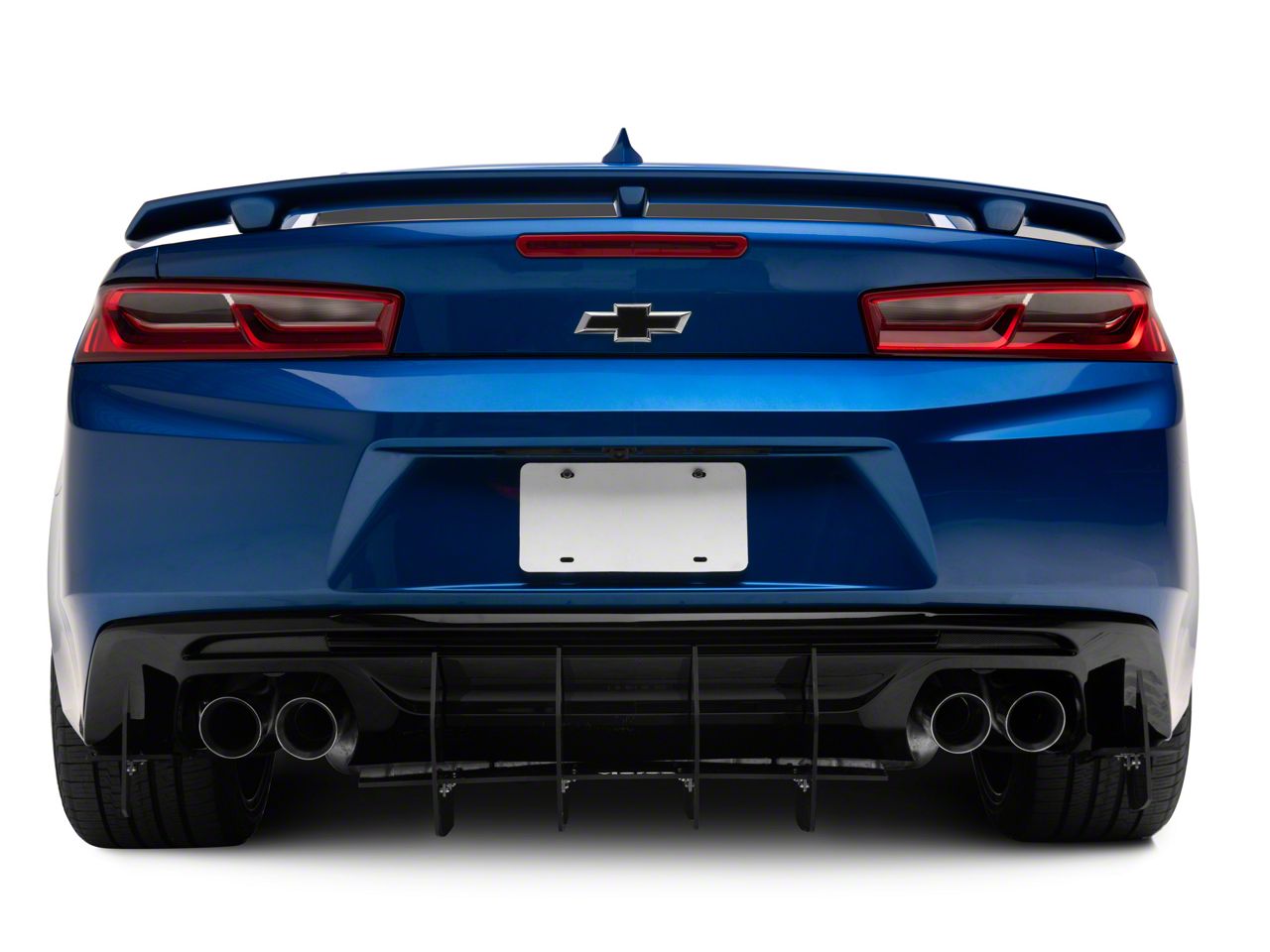 Camaro Centa VR2 Rear Diffuser; Gloss Carbon Fiber Vinyl (16-24 Camaro ...