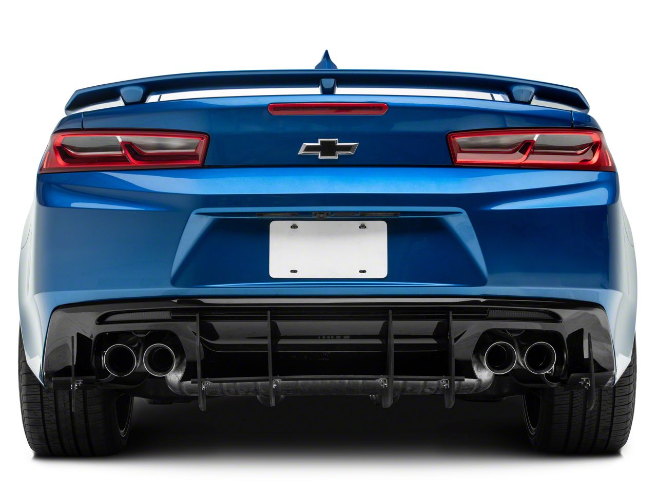 Camaro Centa VR2 Rear Diffuser; Textured Black (16-24 Camaro) - Free ...