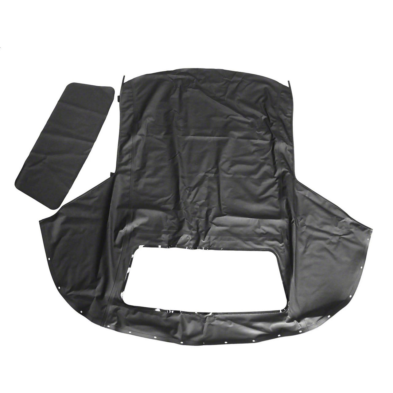 Camaro Convertible Top with Plastic Window; Black (94-02 Camaro ...