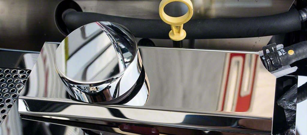 Camaro Coolant Tank Cover; Polished; Stainless (16-24 Camaro) - Free ...