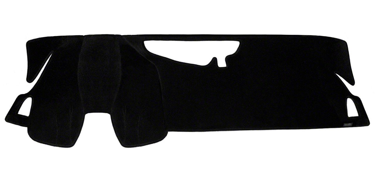 Camaro Custom Fit Dash Cover; Brushed Suede Mocha (16-24 Camaro w/o ...