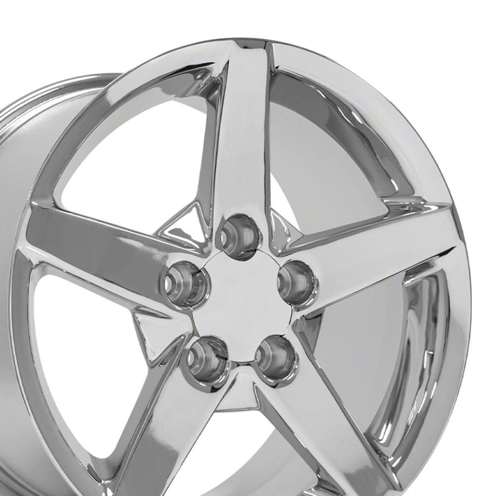 Camaro CV06 Chrome Wheel; 17x9.5 (93-02 Camaro) - Free Shipping