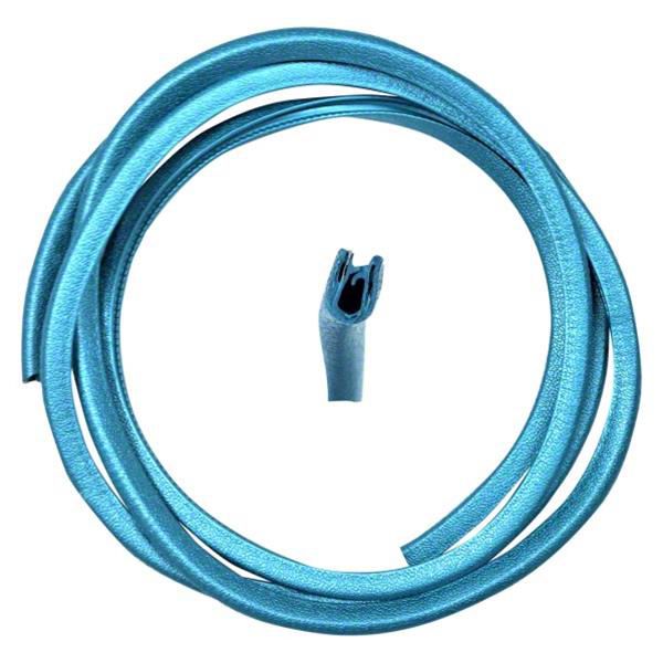 Camaro Door Jamb Windlace Trim; Aqua (93-02 Camaro) - Free Shipping