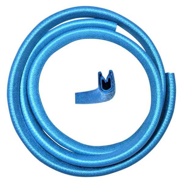 Camaro Door Jamb Windlace Trim; Blue (93-02 Camaro) - Free Shipping