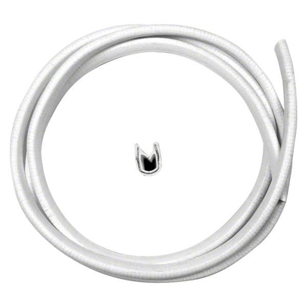 Camaro Door Jamb Windlace Trim; White (93-02 Camaro) - Free Shipping