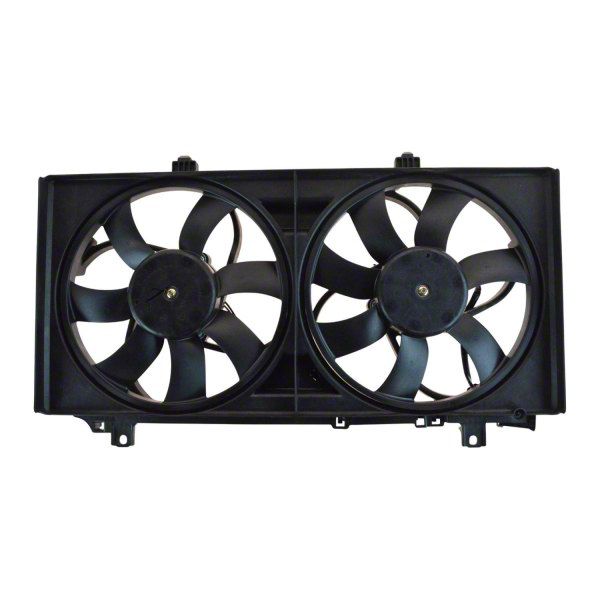 Camaro Dual Radiator and Condenser Fan Assembly (2010 Camaro w ...