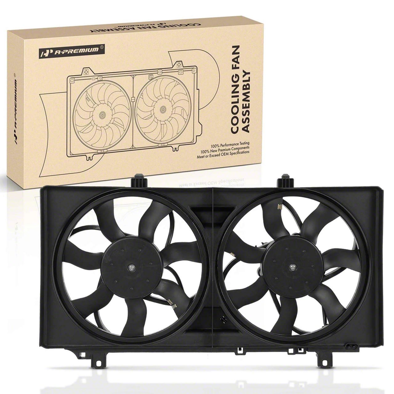Camaro Engine Radiator Cooling Fan Assembly with Shroud (10-11 3.6L ...