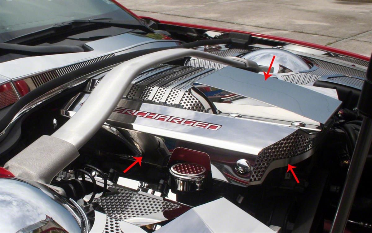 Camaro Engine Shroud Cover (12-15 Camaro ZL1) - Free Shipping