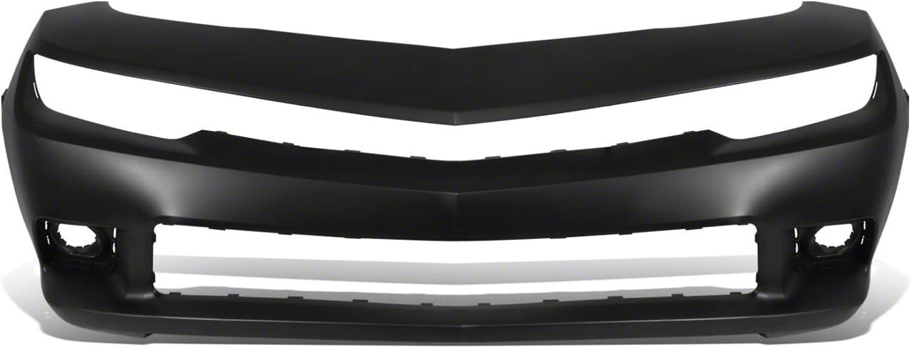 Camaro Factory Style Front Bumper Cover with Fog Light Openings; Primed ...