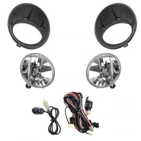 Camaro Fog Light Kit; Clear (10-13 Camaro) - Free Shipping