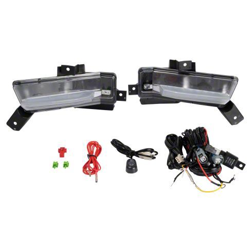 Camaro Fog Lights; Clear (16-17 Camaro) - Free Shipping