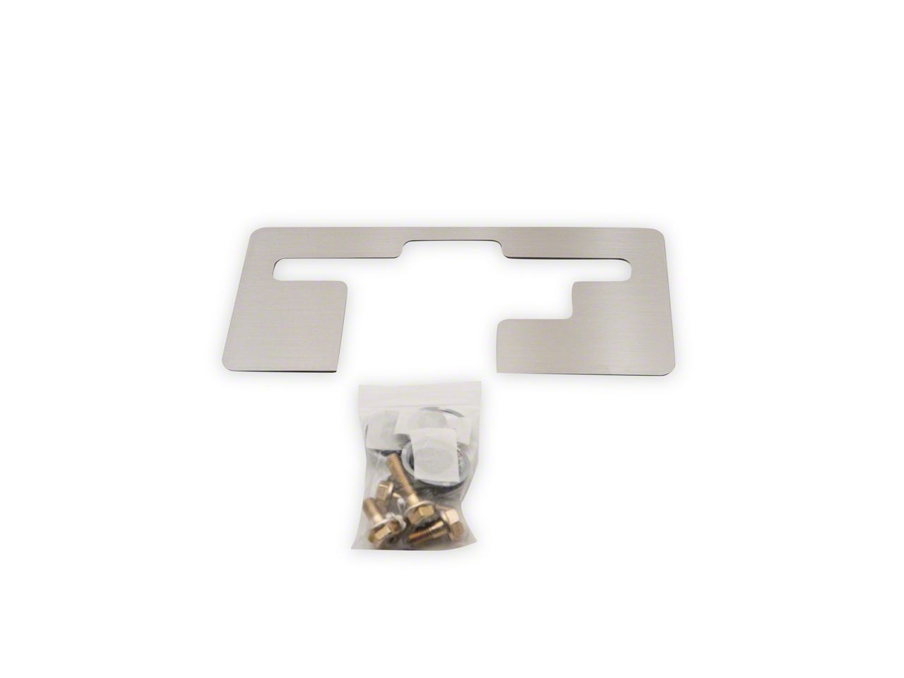 Camaro Illuminated Front Header Plate with Camaro Logo; Polished (16-24 ...