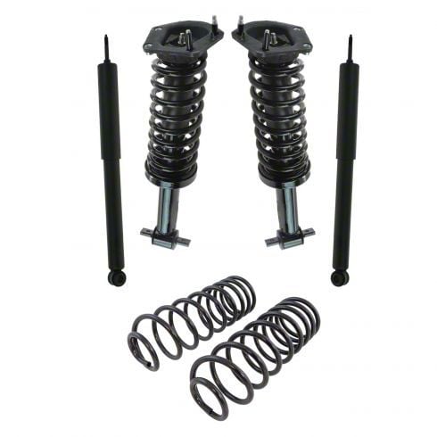 Camaro Front Strut and Spring Assemblies with Rear Shocks and Springs ...