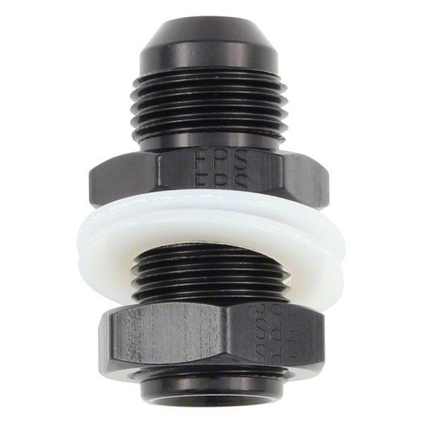 Camaro Fuel Cell Bulkhead; -8AN; Black - Free Shipping