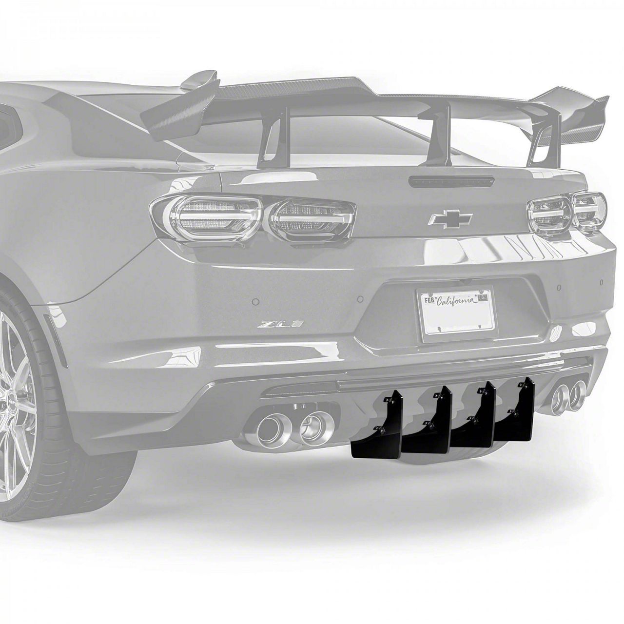 Camaro Genali Rear Diffuser Add-On (16-24 Camaro) - Free Shipping