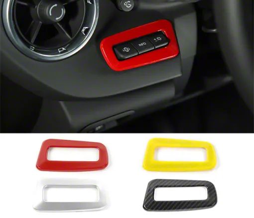 Camaro Heads Up Display Controls Trim; Carbon Fiber (16-24 Camaro ...