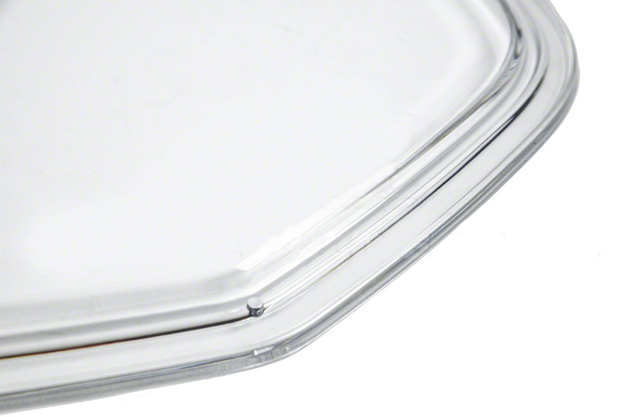 Camaro Heat Extractor Hood Insert; Clear (10-15 Camaro) - Free Shipping