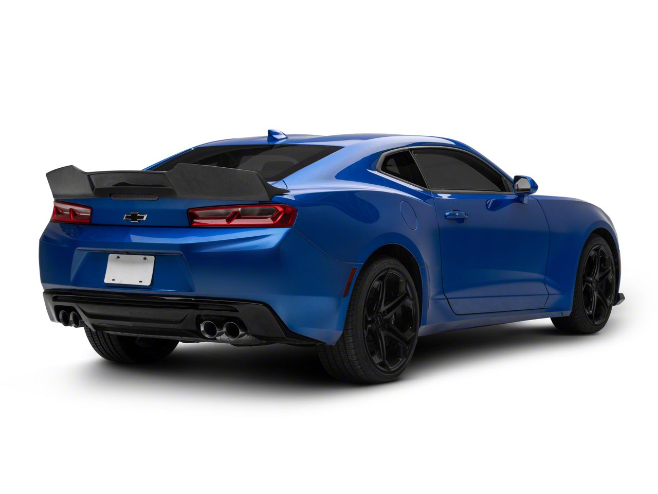 Camaro High Wing Blade Rear Spoiler; Carbon Fiber (16-24 Camaro) - Free ...