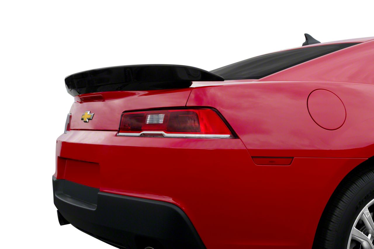 Camaro High-Wing Style Flush Mount Rear Deck Spoiler; Black (14-15 ...