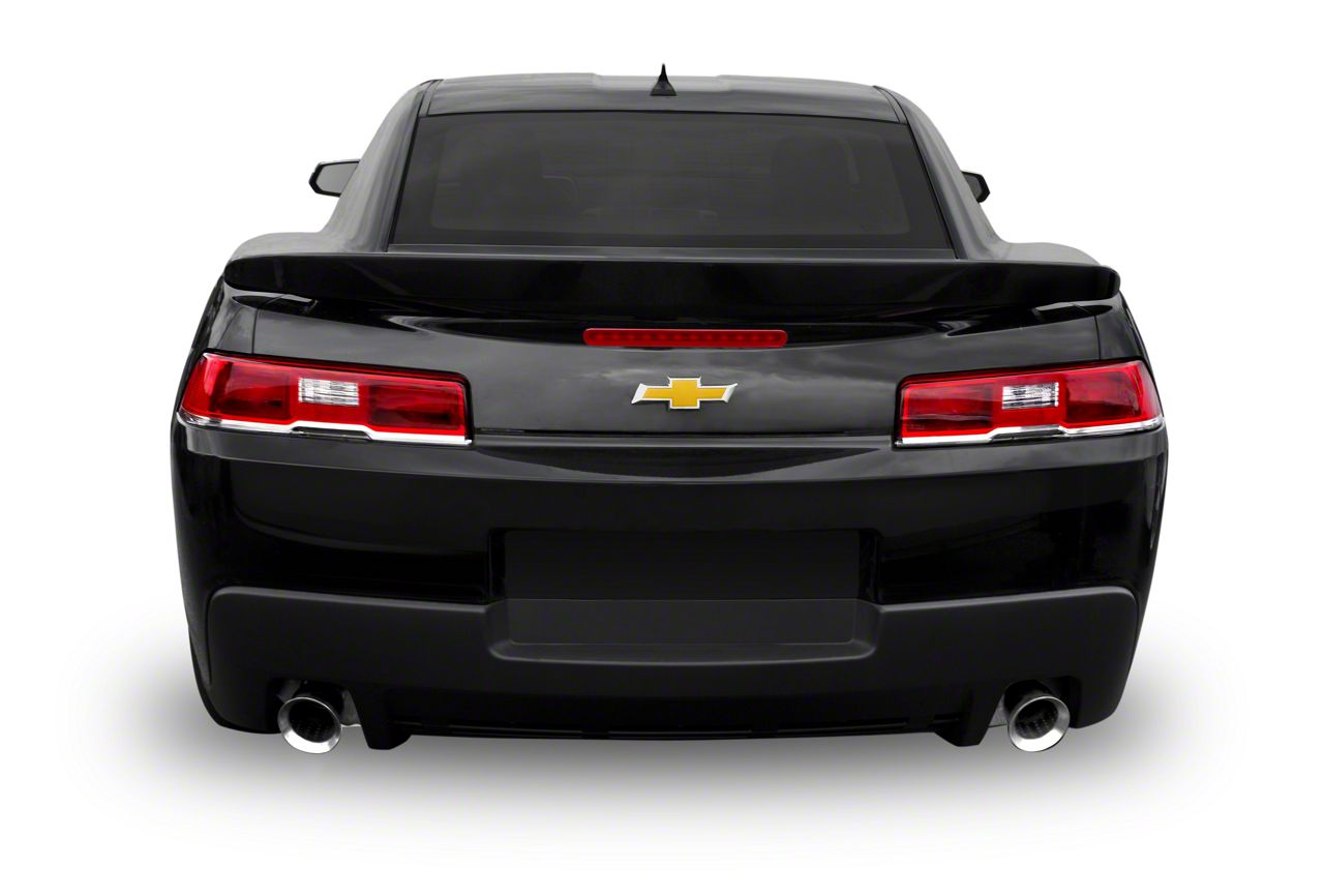 Camaro High-Wing Style Flush Mount Rear Deck Spoiler; Black (14-15 ...