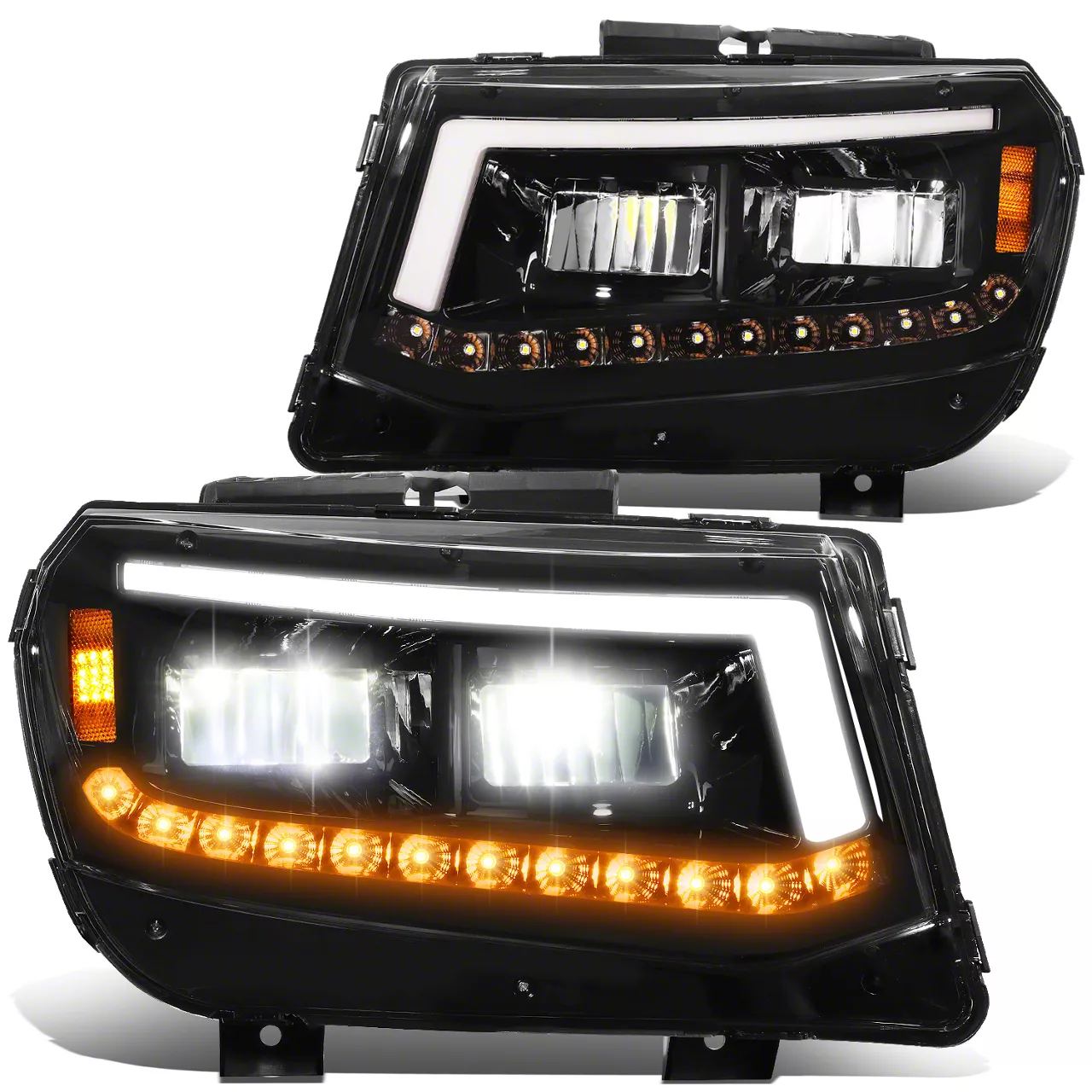 Oracle Camaro Square Style LED Halo Headlight Conversion Kit Oracle Camaro Square Style LED Halo Headlight Conversion Kit