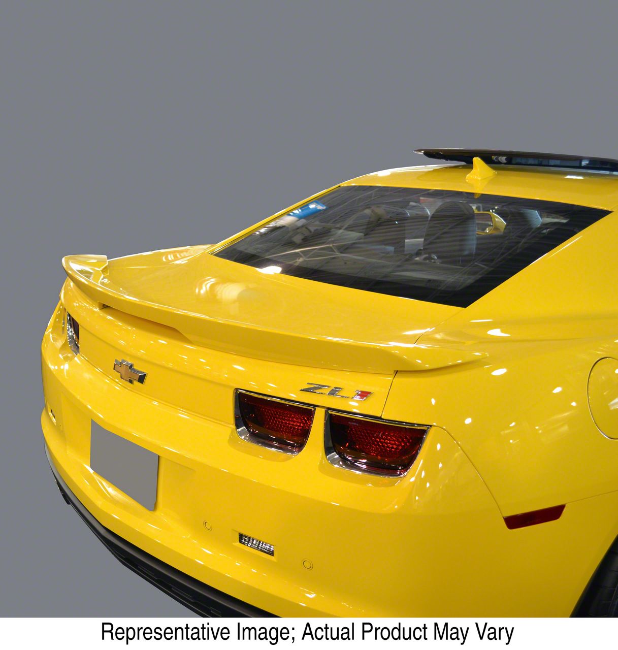 Camaro Lighted Factory Style Flush Mount Rear Deck Spoiler; Inferno ...