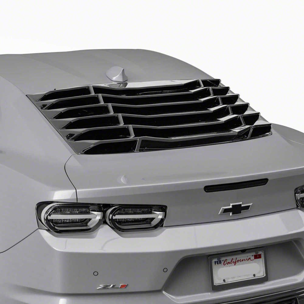 Vicrez vz102179 LV Style Rear Window Louver Unpainted