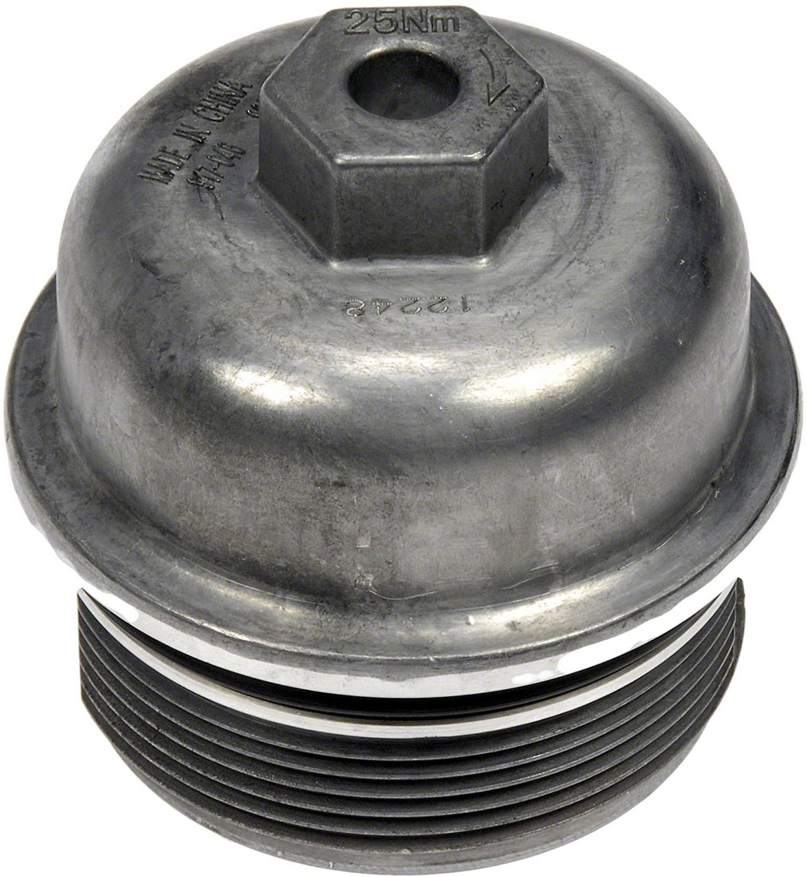 Camaro Oil Filter Cap; Aluminum (10-13 3.6L Camaro) - Free Shipping
