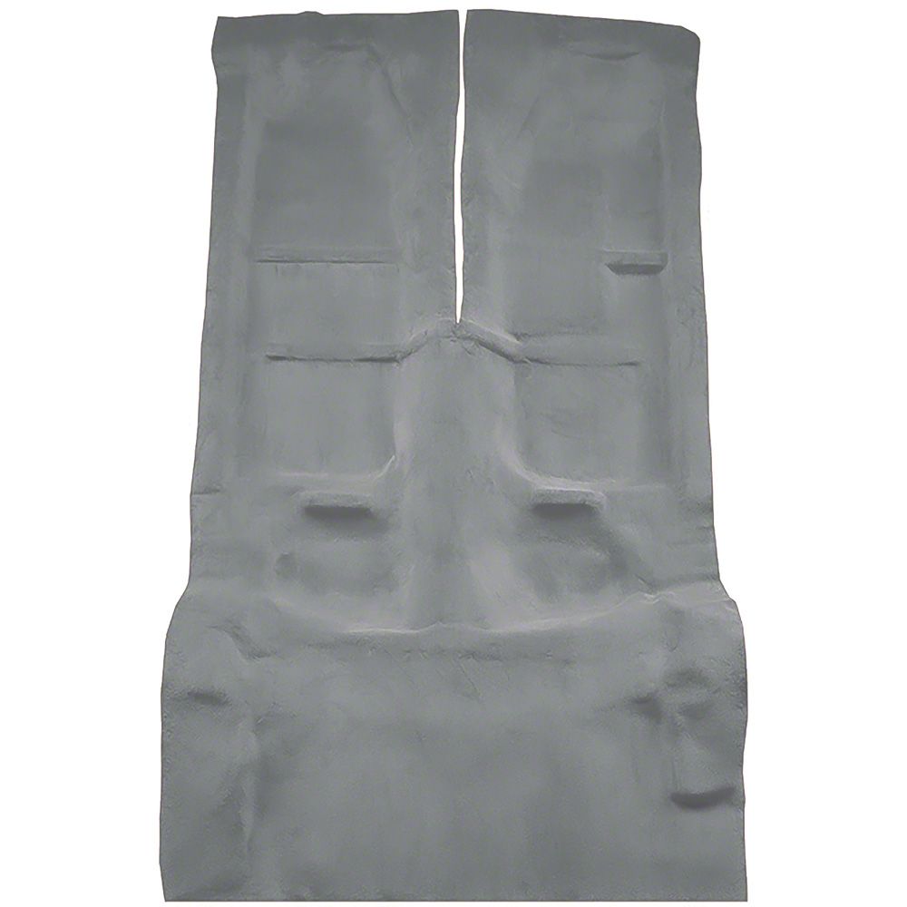 Camaro Passenger and Rear Cutpile Molded Carpet; Opal (96-99 Camaro ...