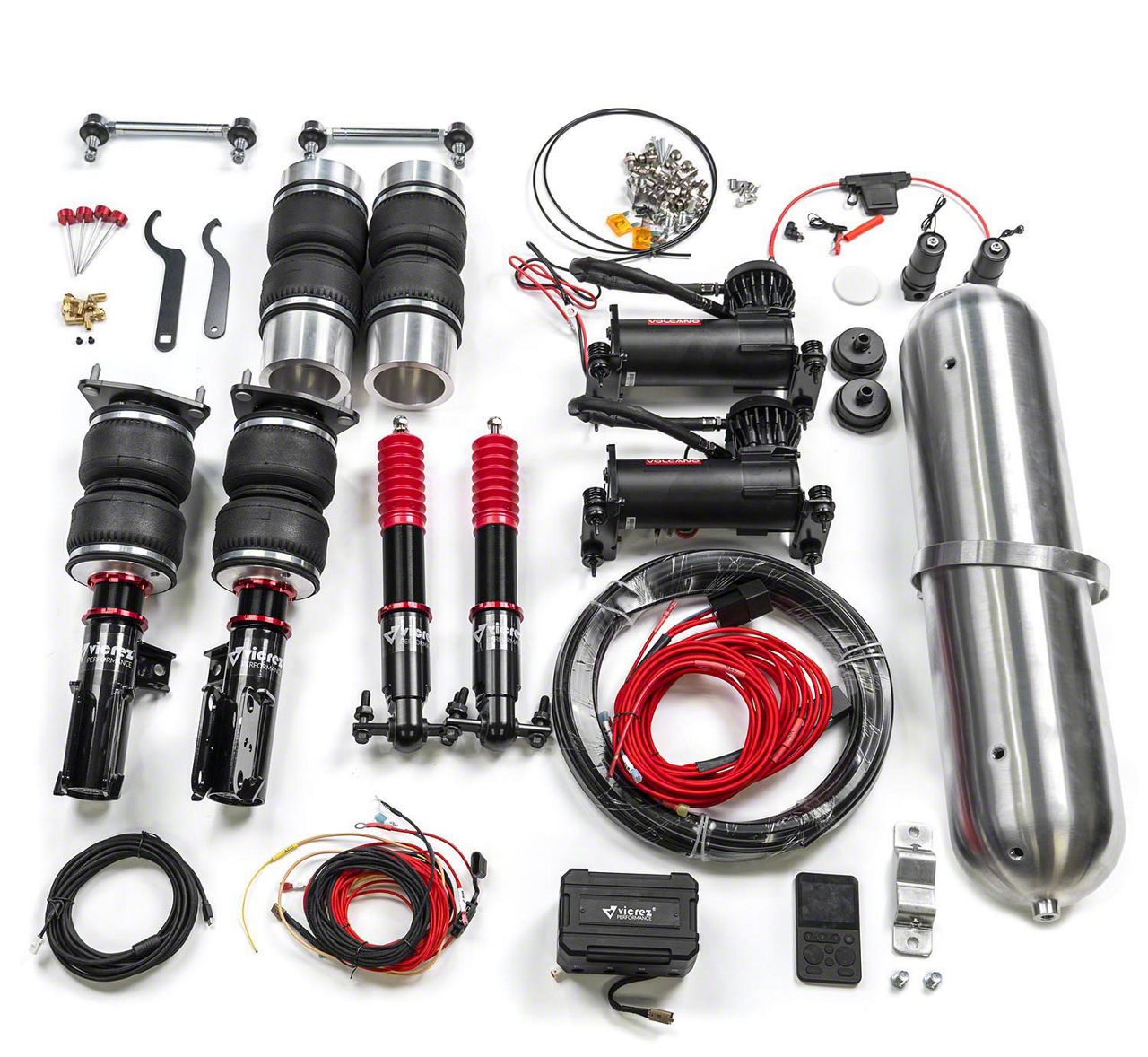 Camaro Performance Complete Air Ride Suspension Kit with Management (10 ...