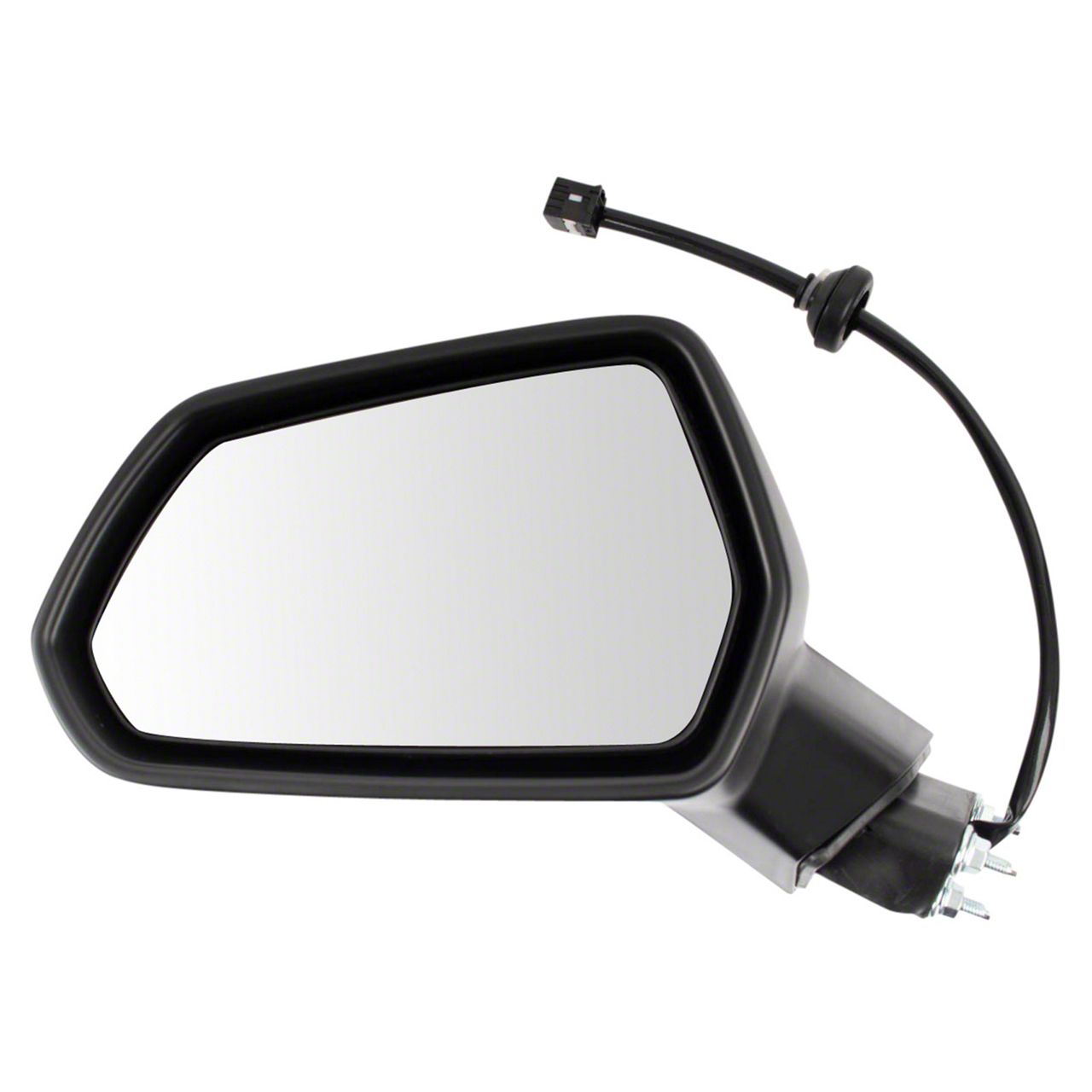 Camaro Powered Mirrors; Black (16-22 Camaro) - Free Shipping