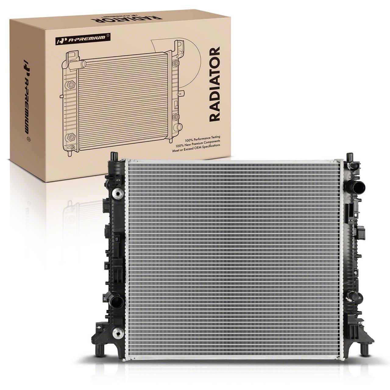 Camaro Radiator with Transmission Oil Cooler (16-24 6.2L Camaro w ...