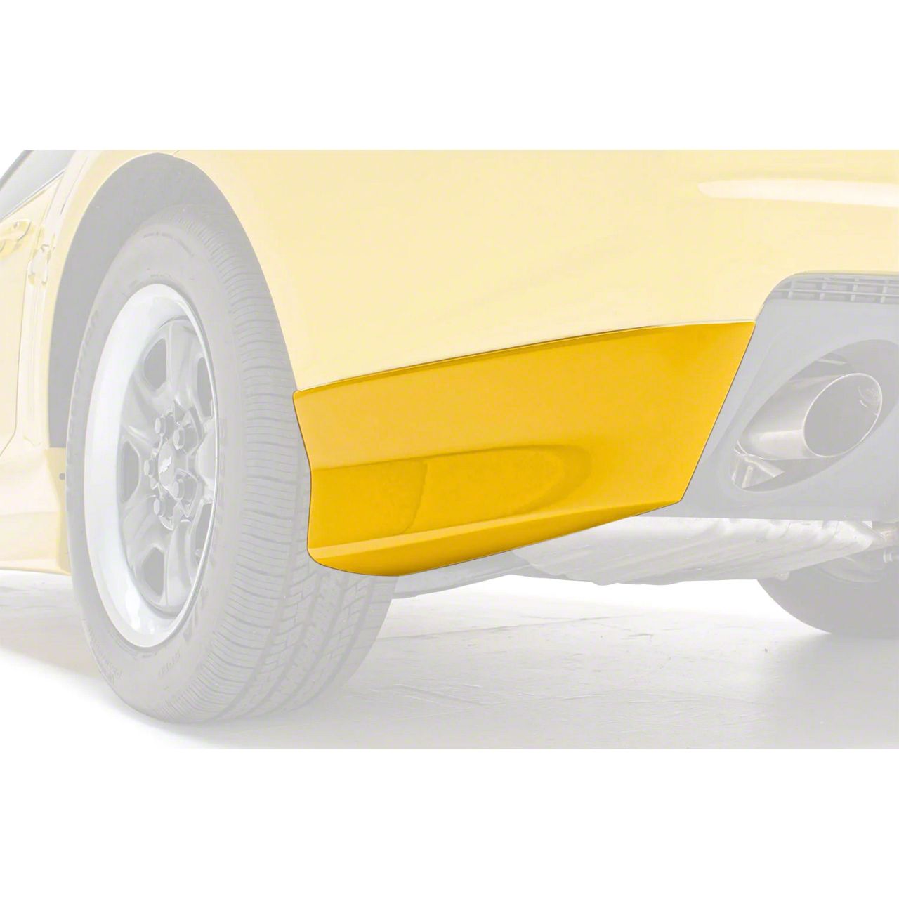 Camaro Rear Bumper Cover Extension Kit; Unpainted (10-13 Camaro) - Free ...