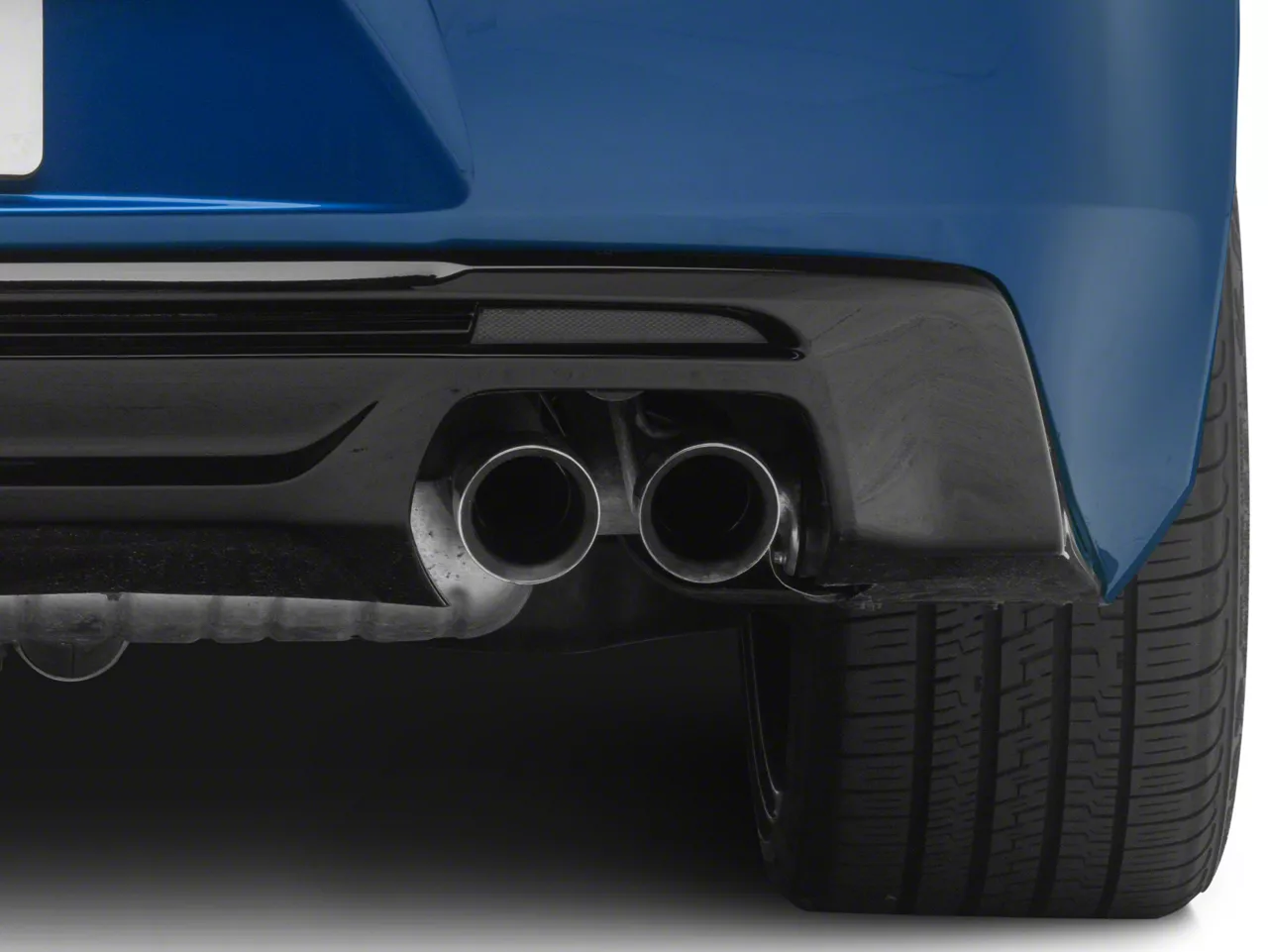 Camaro Rear Bumper Reflectors; Smoked (16-24 Camaro) - Free Shipping