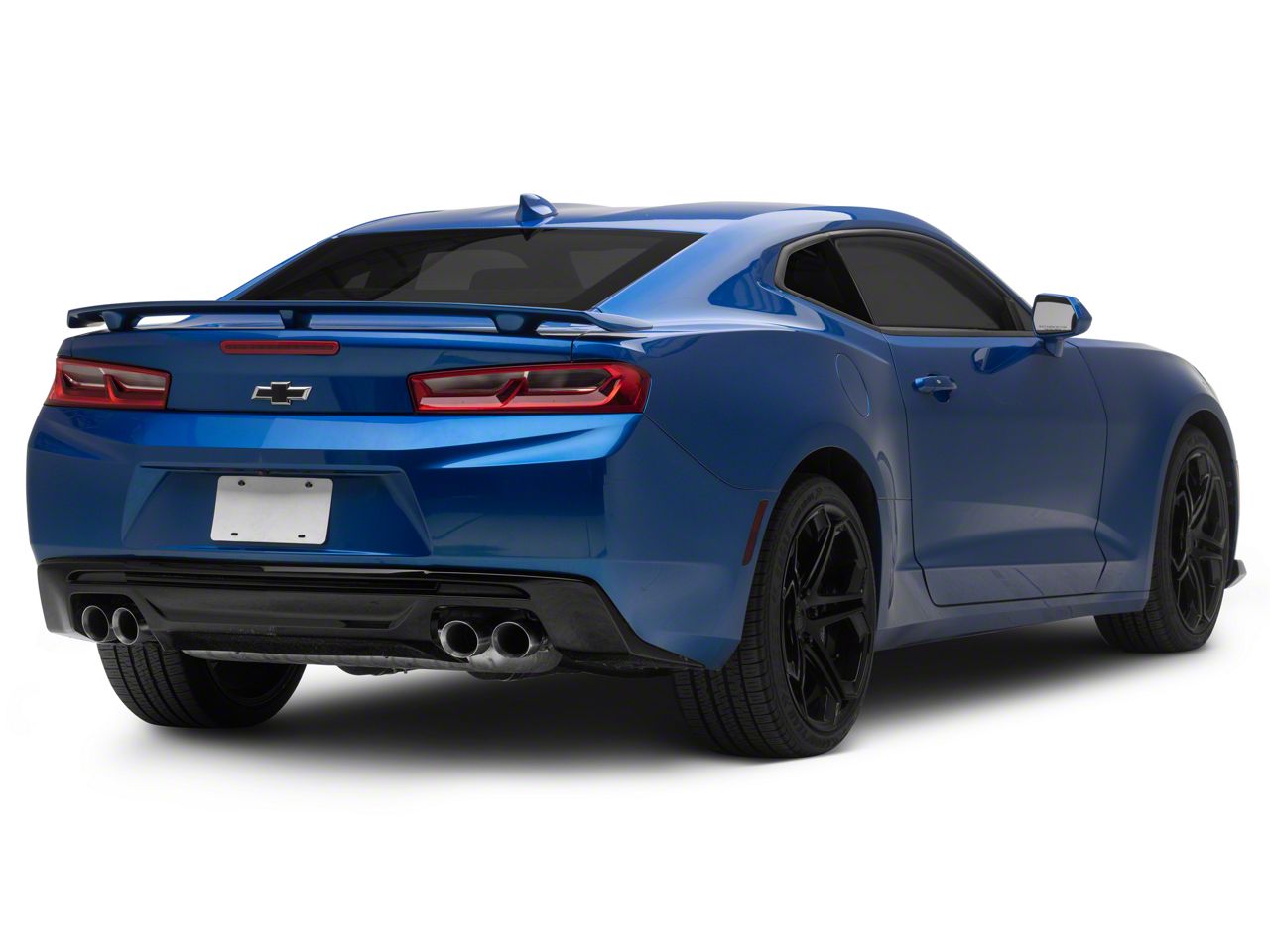 Camaro Rear Bumper Reflectors; Smoked (16-24 Camaro) - Free Shipping