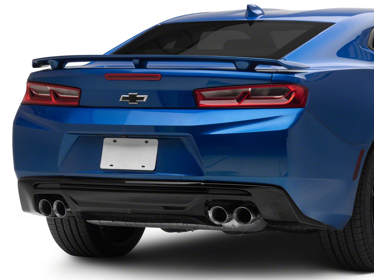 Camaro Rear Bumper Reflectors; Smoked (16-24 Camaro) - Free Shipping